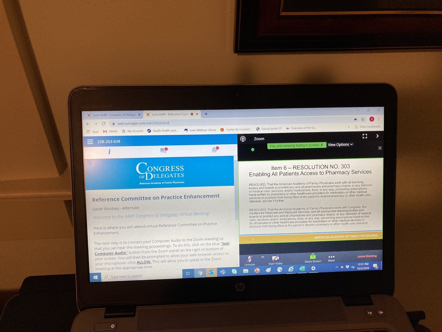 2020 AAFP Congress of Delegates Goes Virtual – UAFP