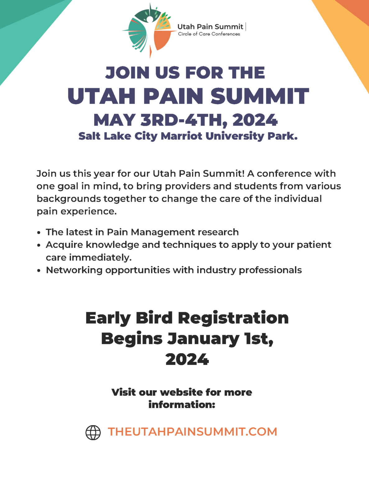 Utah Pain Summit – UTAH AFP